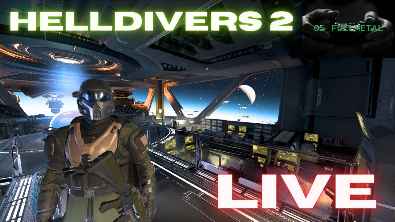 🔴 HELLDIVERS 2 LIVE!!! | Automaton Circus #helldivers2 #live - YouTube