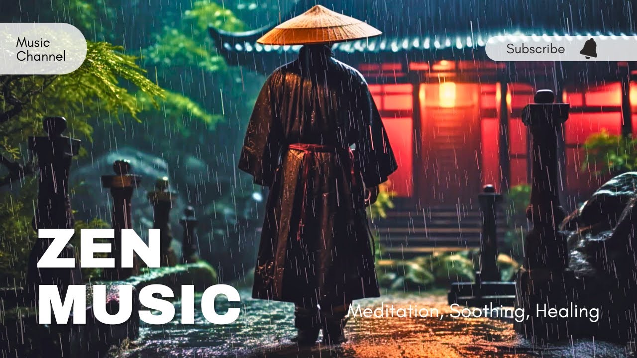 Chinese Bamboo Flute on a Rainy Day - Chinese Zen Music For Meditation ...