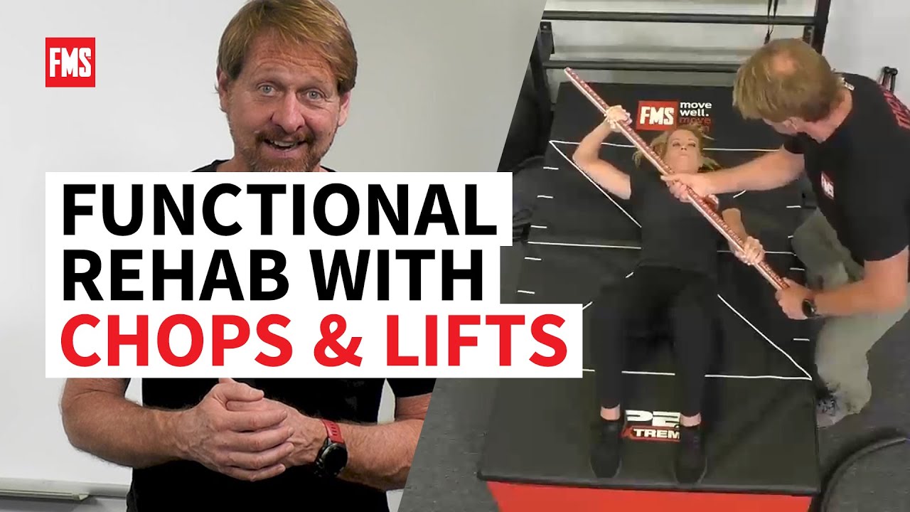 Functional Rehab with Chops and Lifts - YouTube