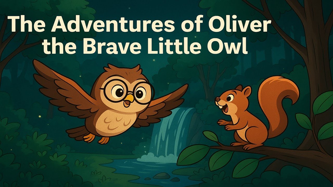 The Adventures of Oliver the Brave Little Owl | Bedtime Stories for ...