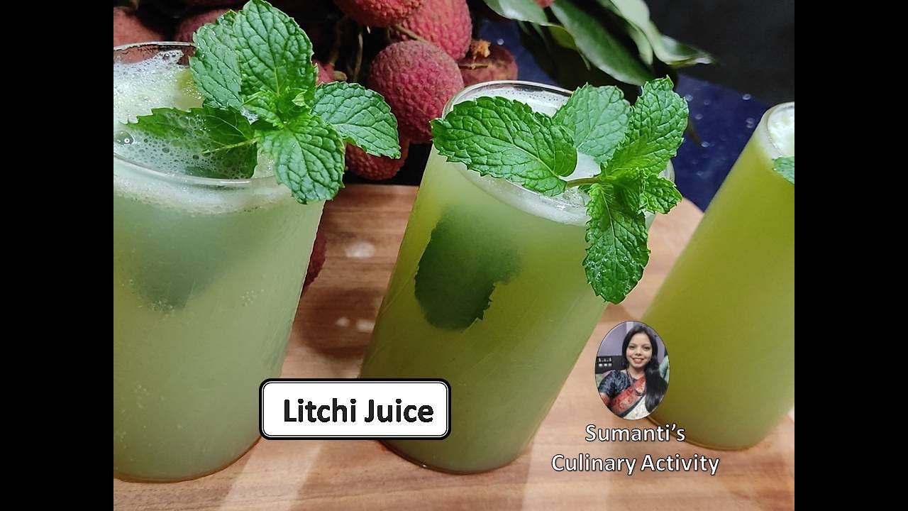 Lichi Juice | लीची का रस | ग्रीष्मकालीन ताज़ा रस | Summer Refreshing ...