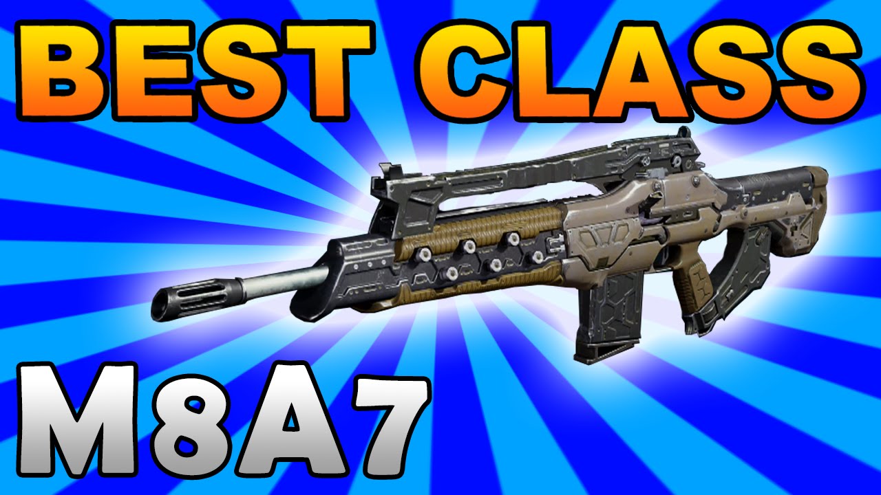Call of Duty Black Ops 3: M8A7 BEST CLASS SETUP! | (Best Assault rifle ...