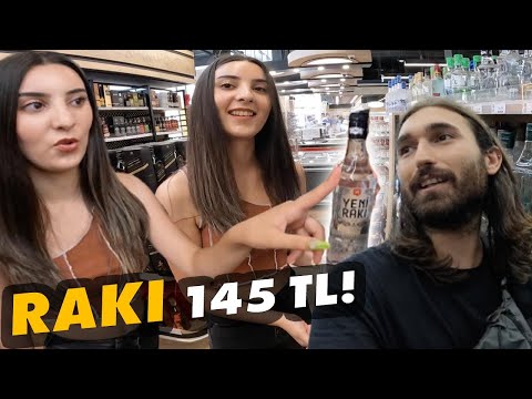 RAKI KIBRIS’ta 145 TL! Lefkoşa’da Market FİYATLARI #201