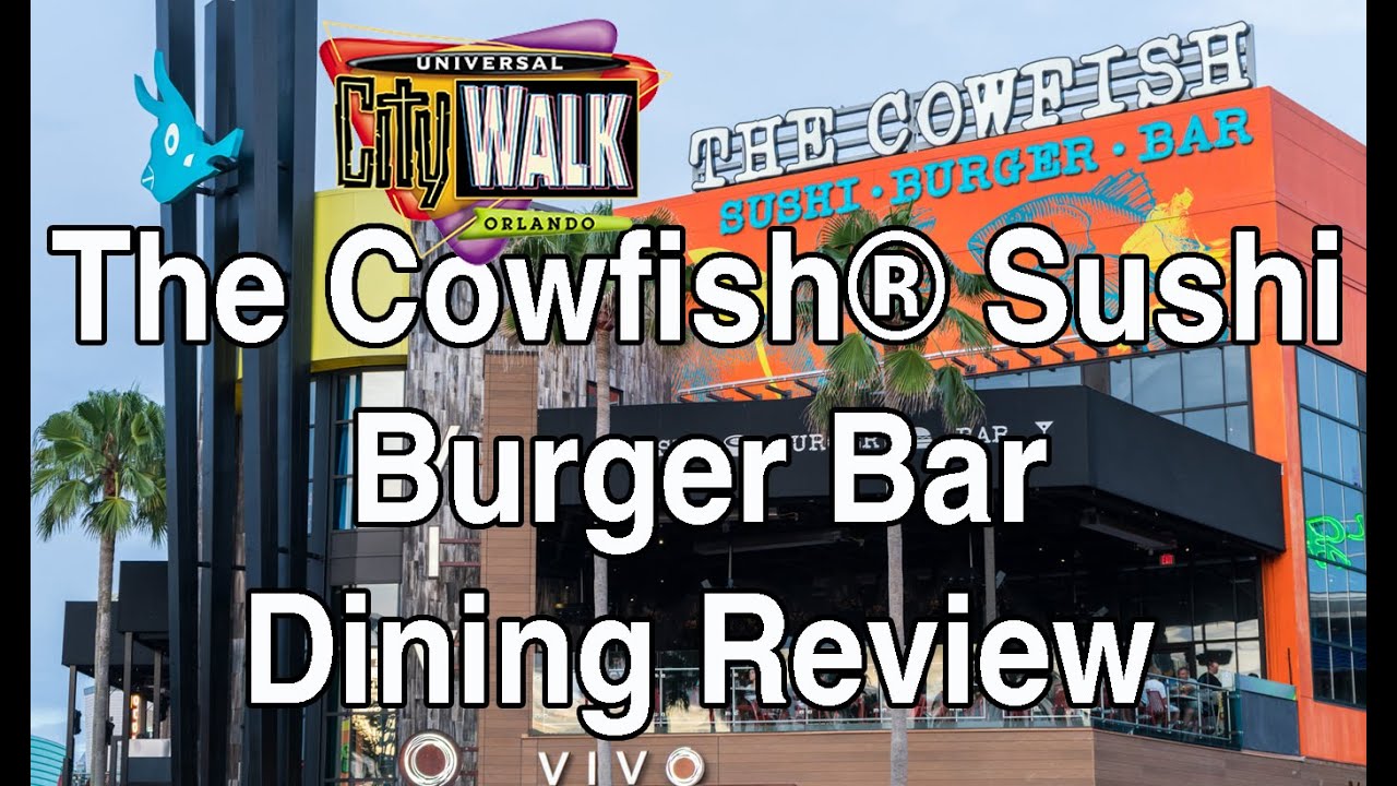 The Cowfish® Sushi Burger Bar Dining Review - YouTube