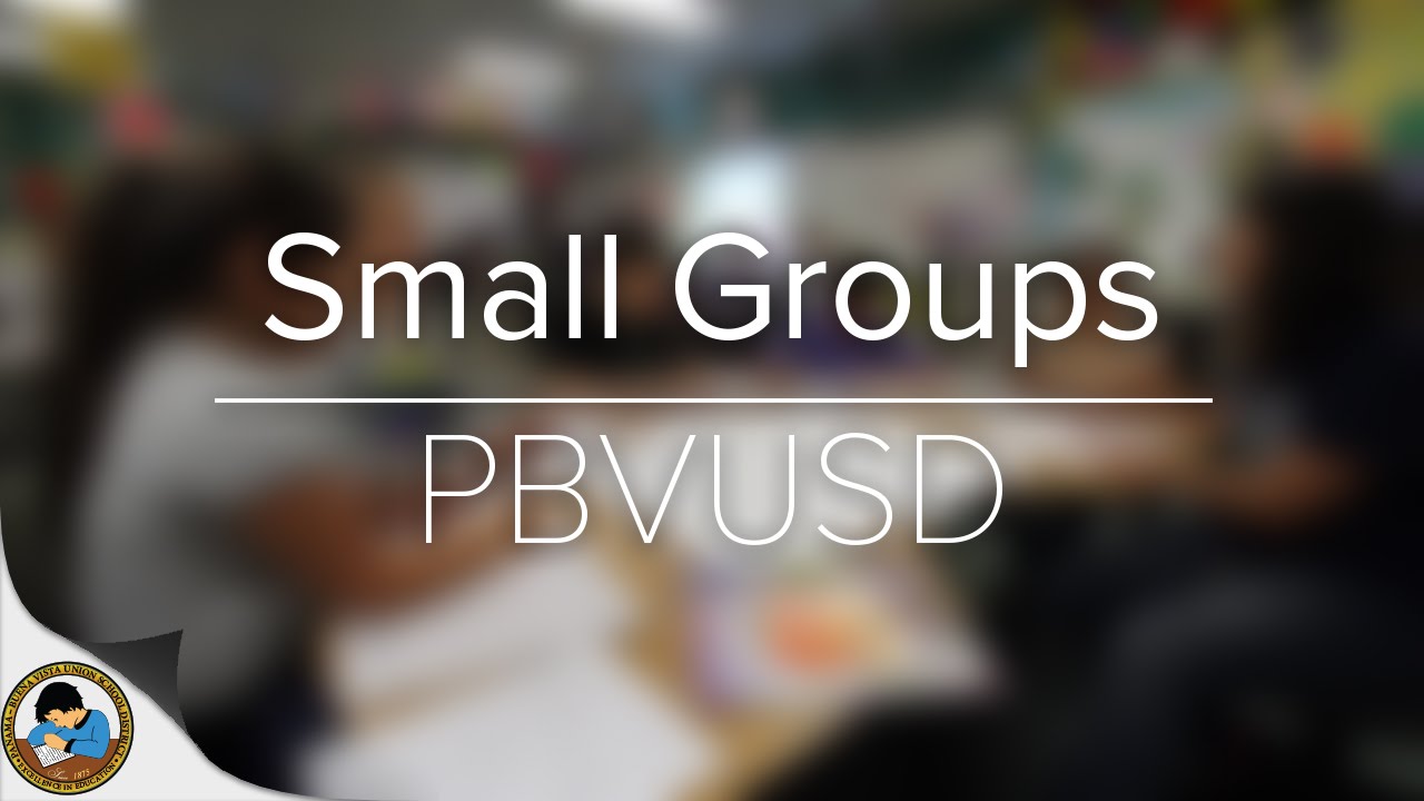 PBVUSD: Small Groups - YouTube