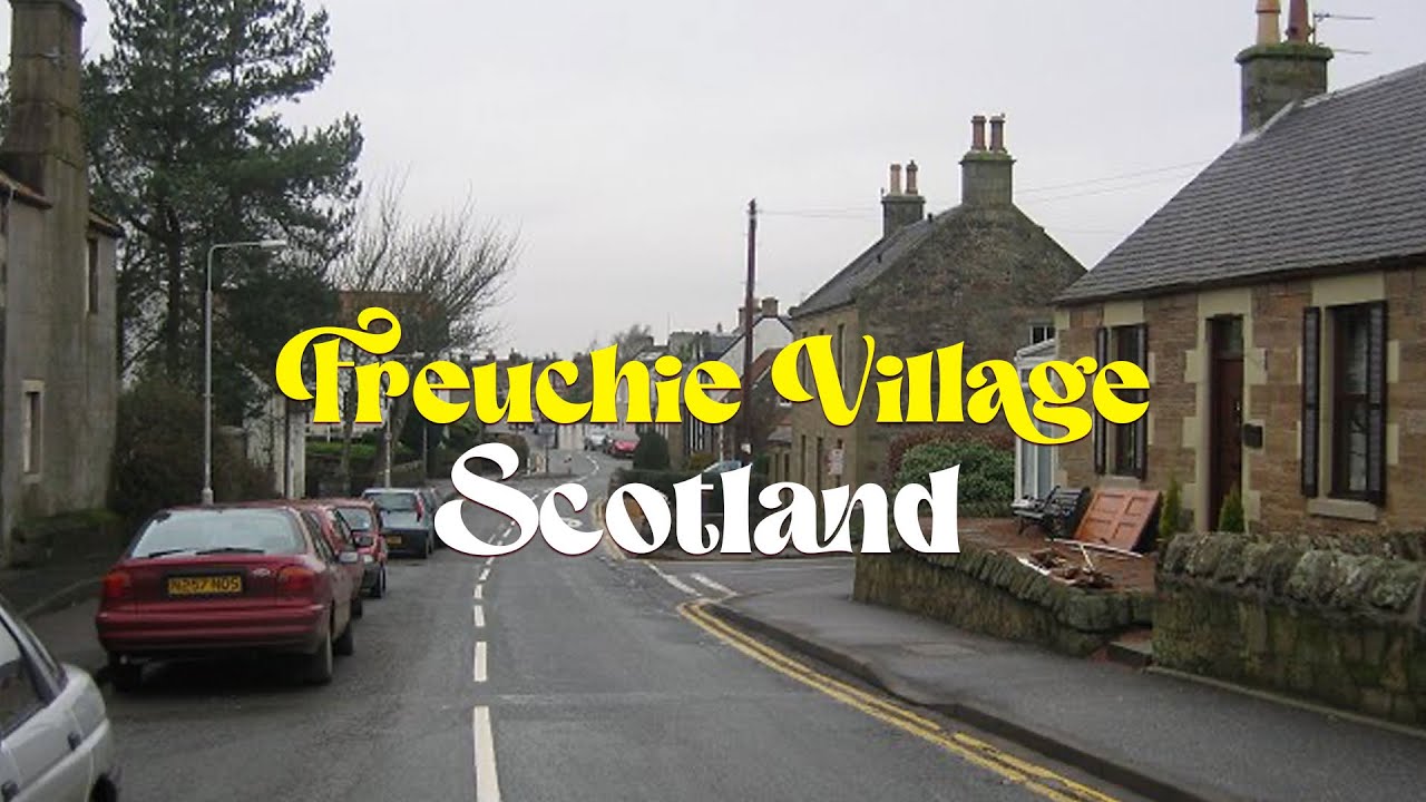 Freuchie village Scotland - YouTube