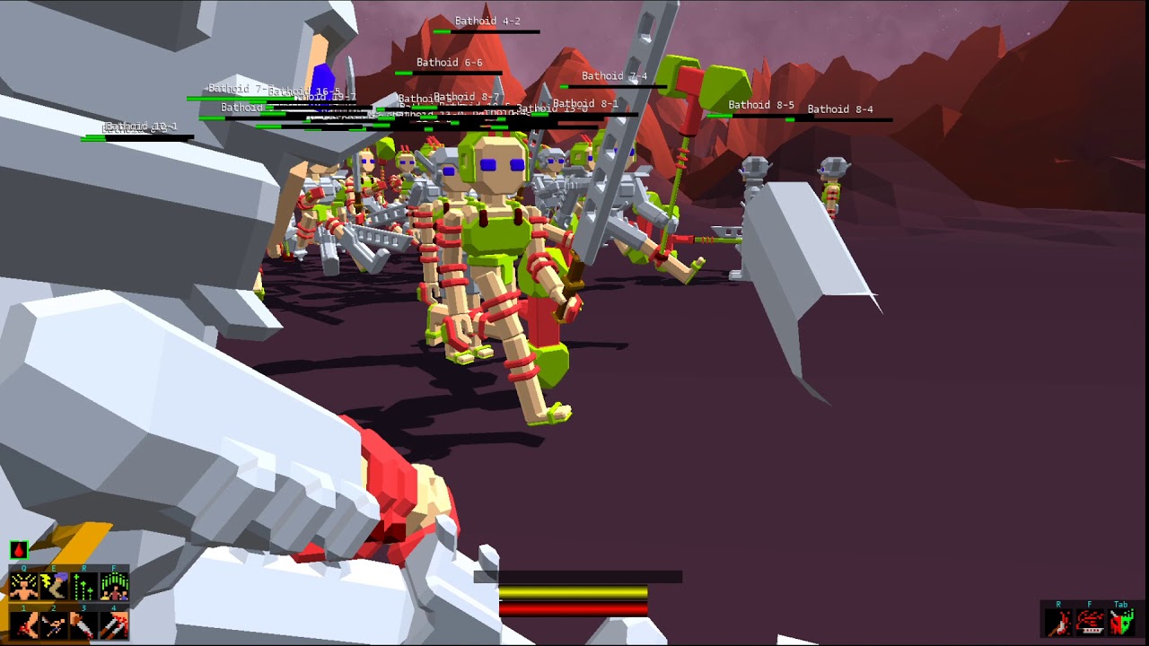 MMO server stress test + AI pathfinding, made in Unity - YouTube