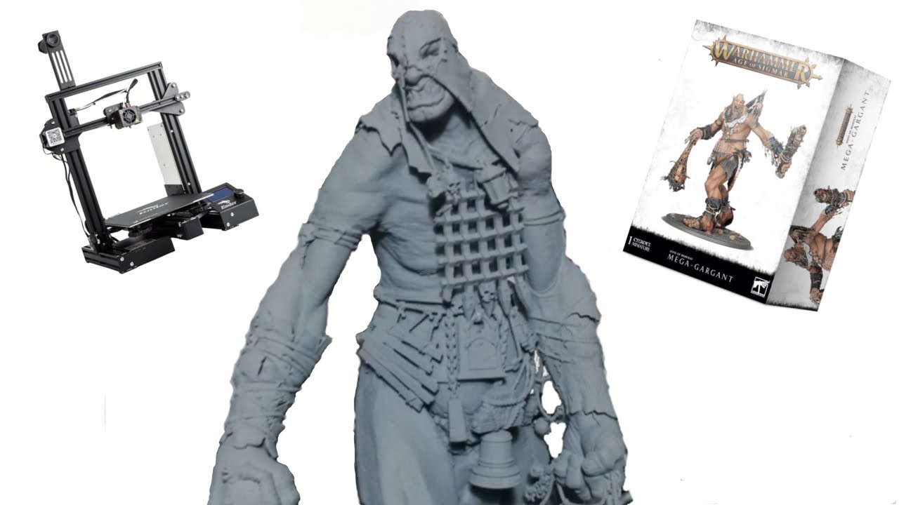 Mega-Gargant Sprue Spares and 3d Printed Giant Gatebreaker Kitbash ...
