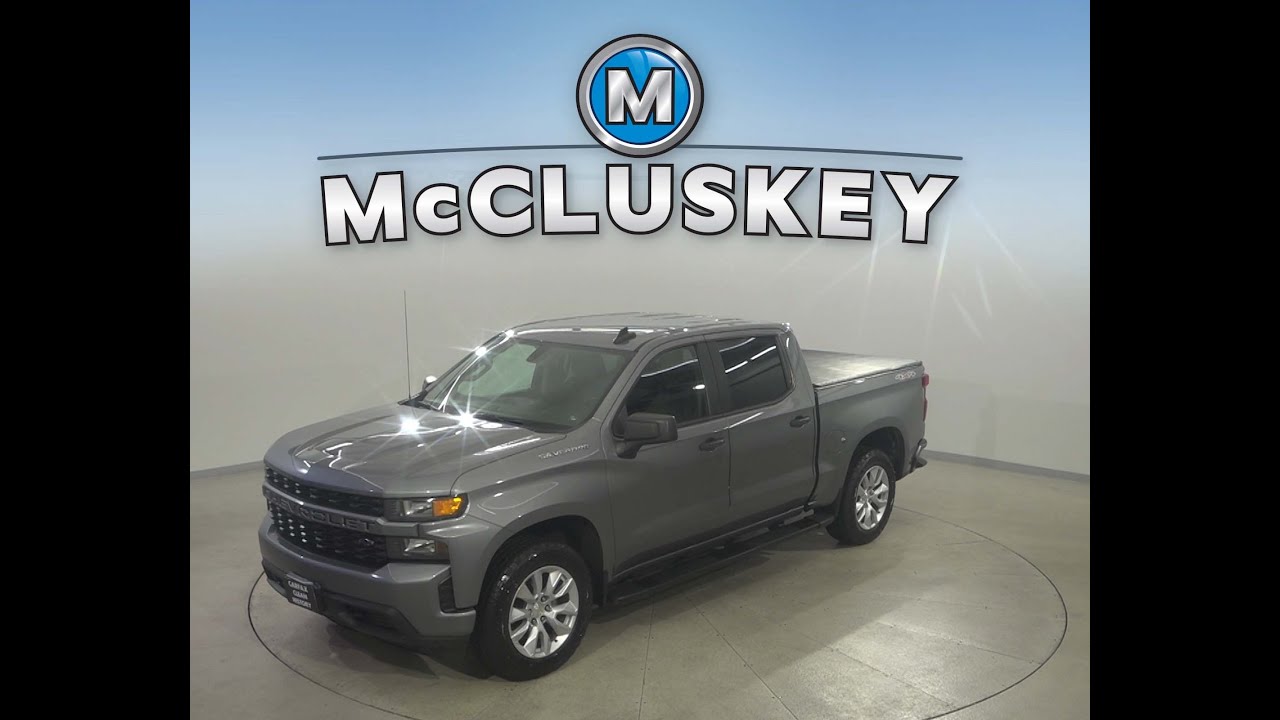 A58183HA Used 2021 Chevrolet Silverado Gray Truck For Sale, Review ...