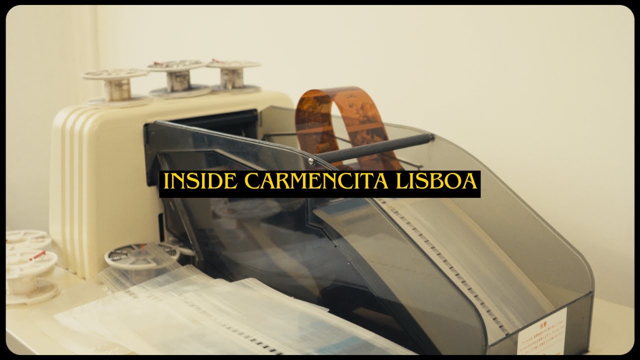 Film lab tour with Carmencita Lisboa - YouTube