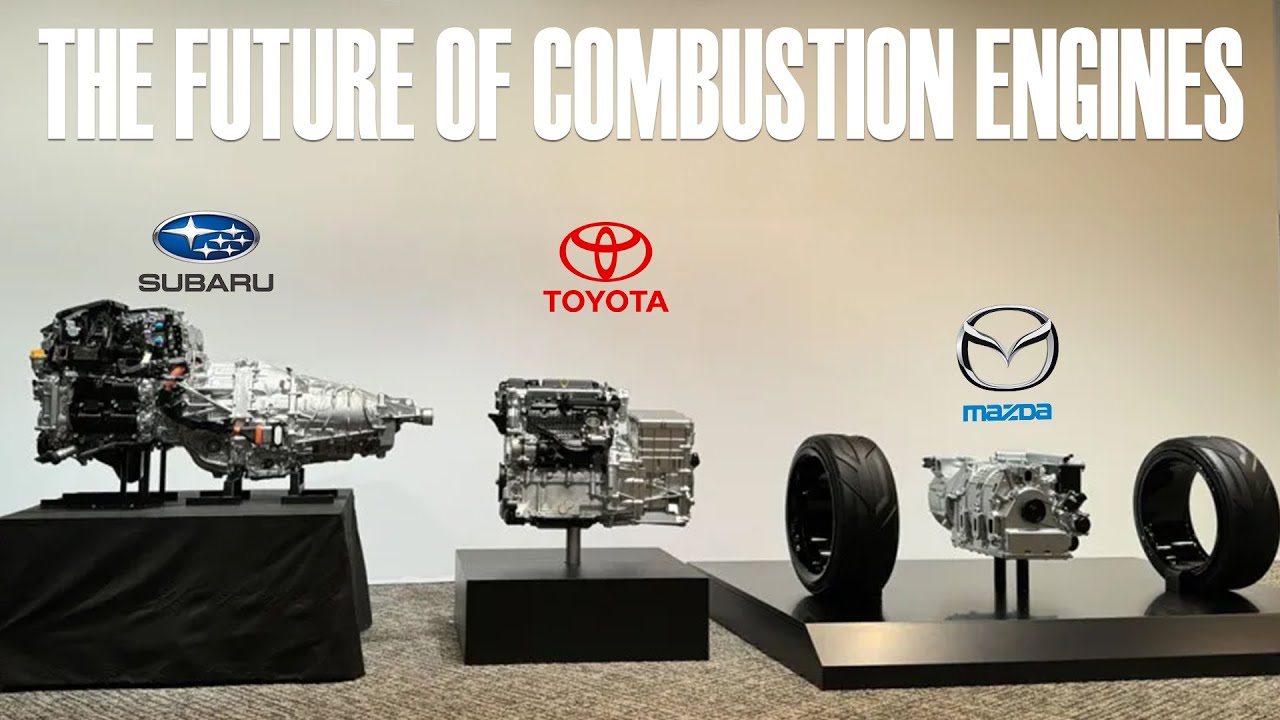 Toyota, Mazda, and Subaru's New Engines for a Sustainable Future - YouTube