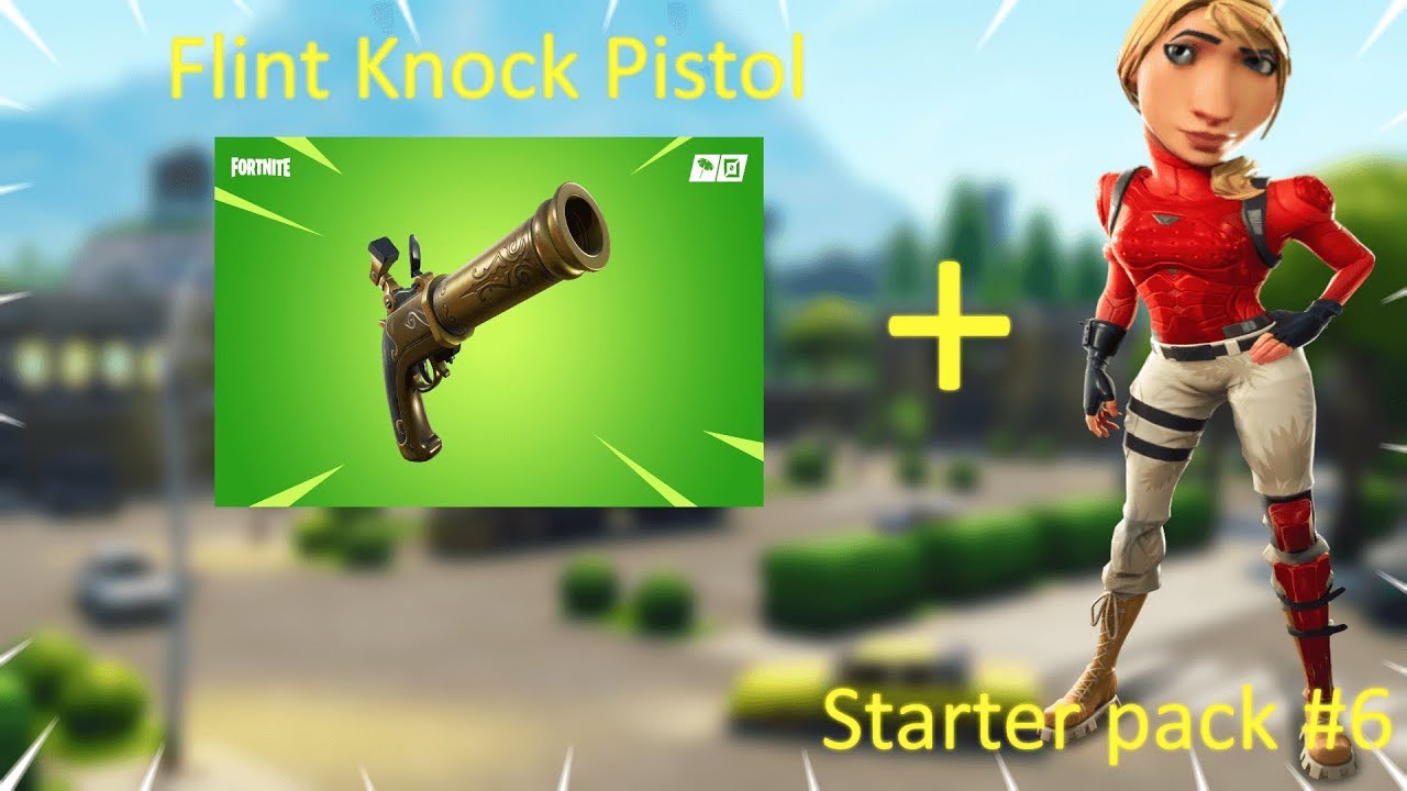 Fortnite New Flint knock pistol - YouTube