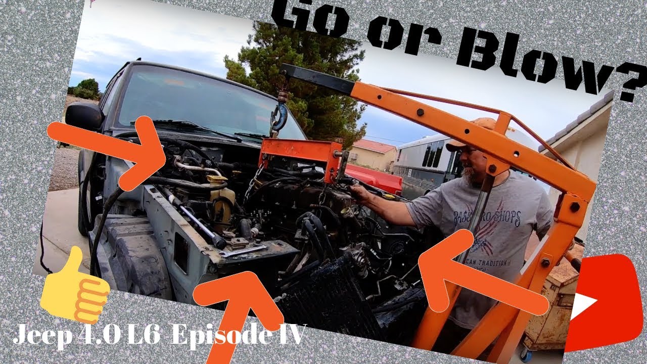Jeep 4.0 L6 Engine Overhaul - Will it go, or blow? Ep IV #Jeeplife ...