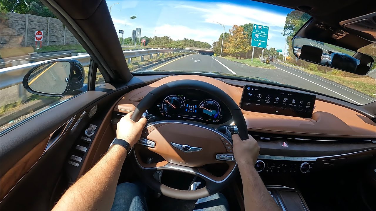 Electric 2023 Genesis G80 POV Drive (Electric + Luxury) - YouTube