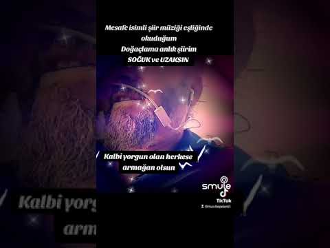 ŞİİR... UZAK VE SOĞUKSUN