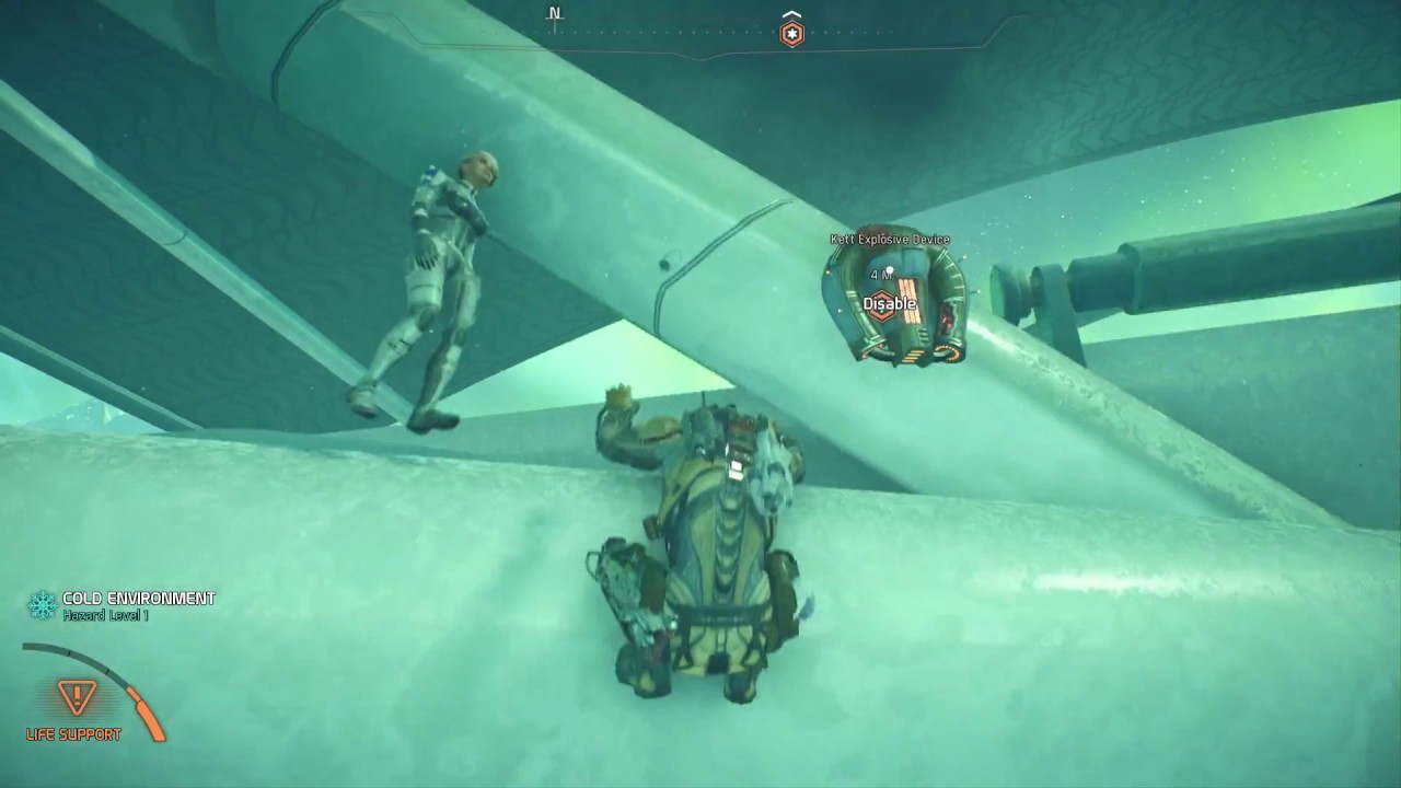 Mass Effect Andromeda Bridge Sabotage Mission - YouTube