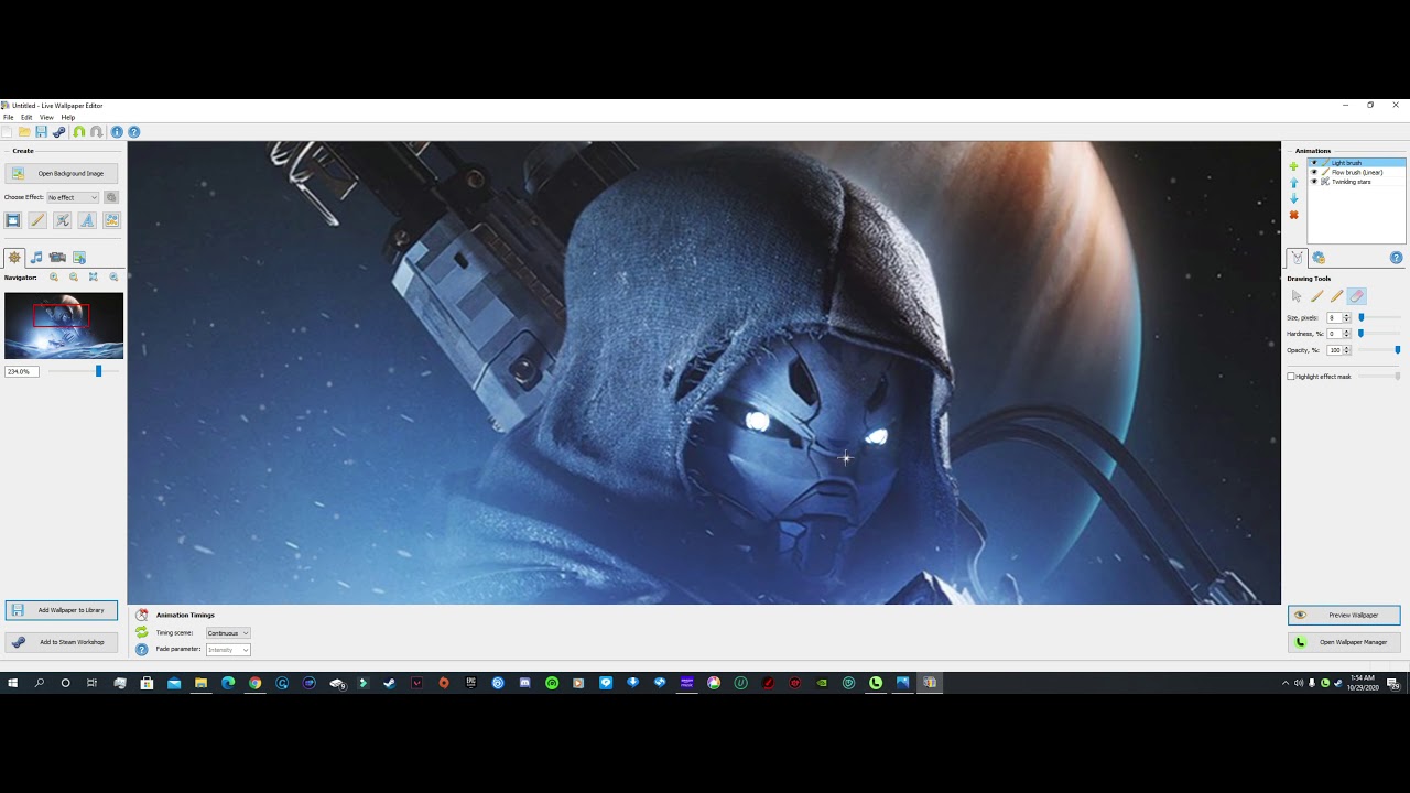 Live Wallpaper Master: Destiny 2 Beyond Light Exo Stranger - YouTube