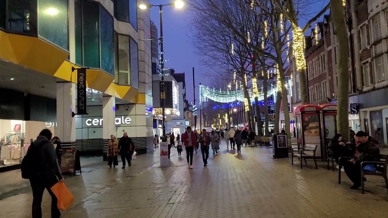 Whitgift and Centrale in Central Croydon - YouTube