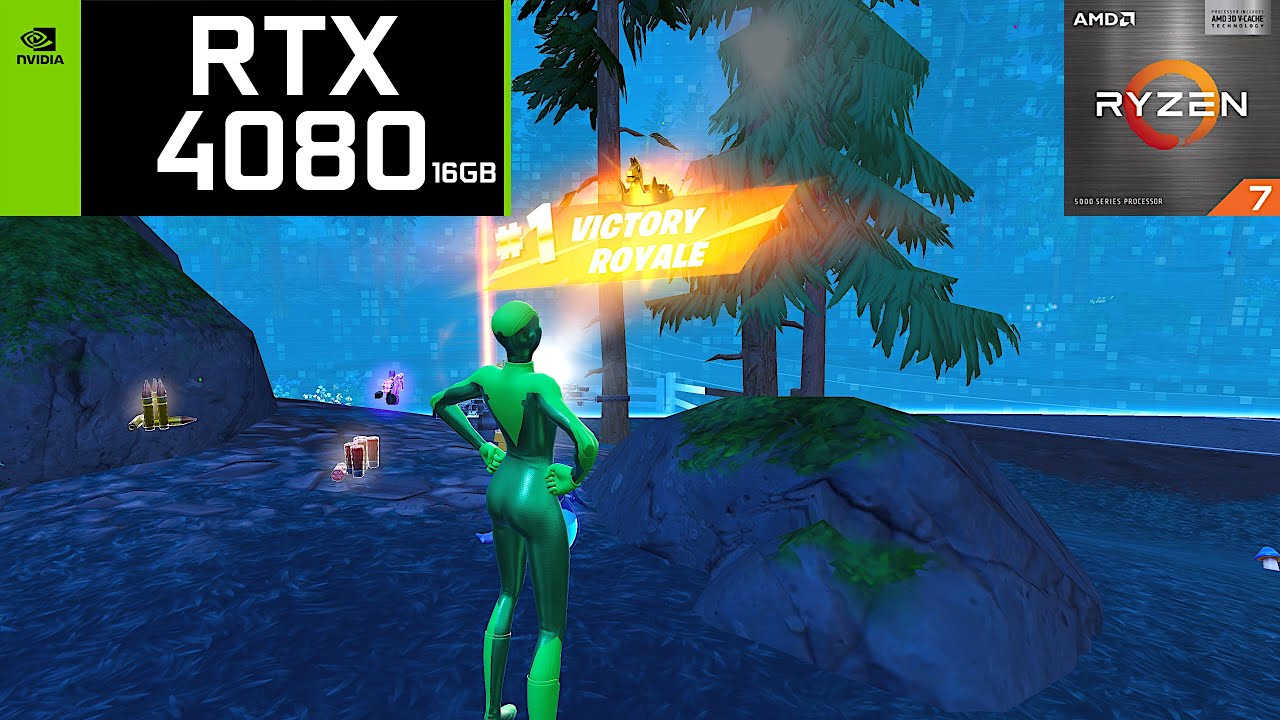 Fortnite | RTX 4080 16GB + Ryzen 7 5800X3D | 4K Performance Mode - YouTube