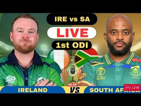 Ireland vs South Africa, 1st ODI | IRE vs SA 1st ODI Match Live Score ...