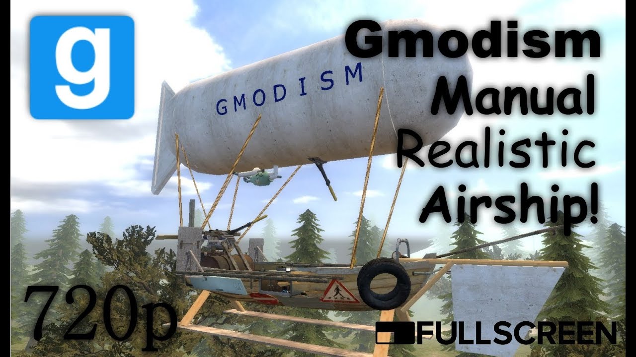 Gmod ACF Airship Realistic | Manual Controll, no podcontroller only ...