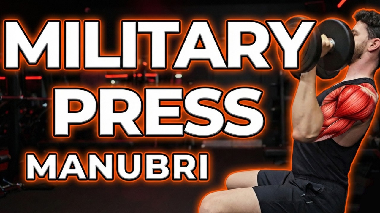 Military Press (Manubri): Esecuzione e Tecnica - YouTube