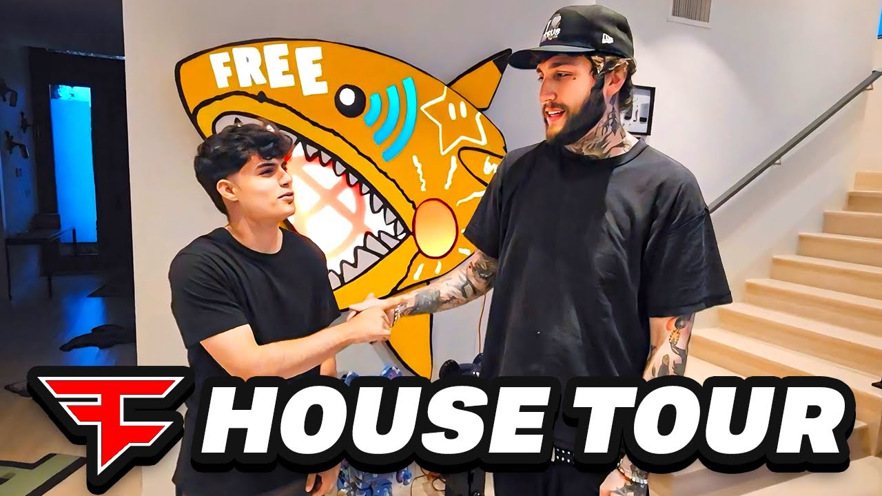 FaZe Banks Gives $5,000,000 House Tour.. - YouTube