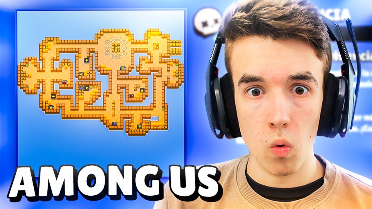 HA SALIDO GANADOR EL MAPA de AMONG US en BRAWL STARS - YouTube