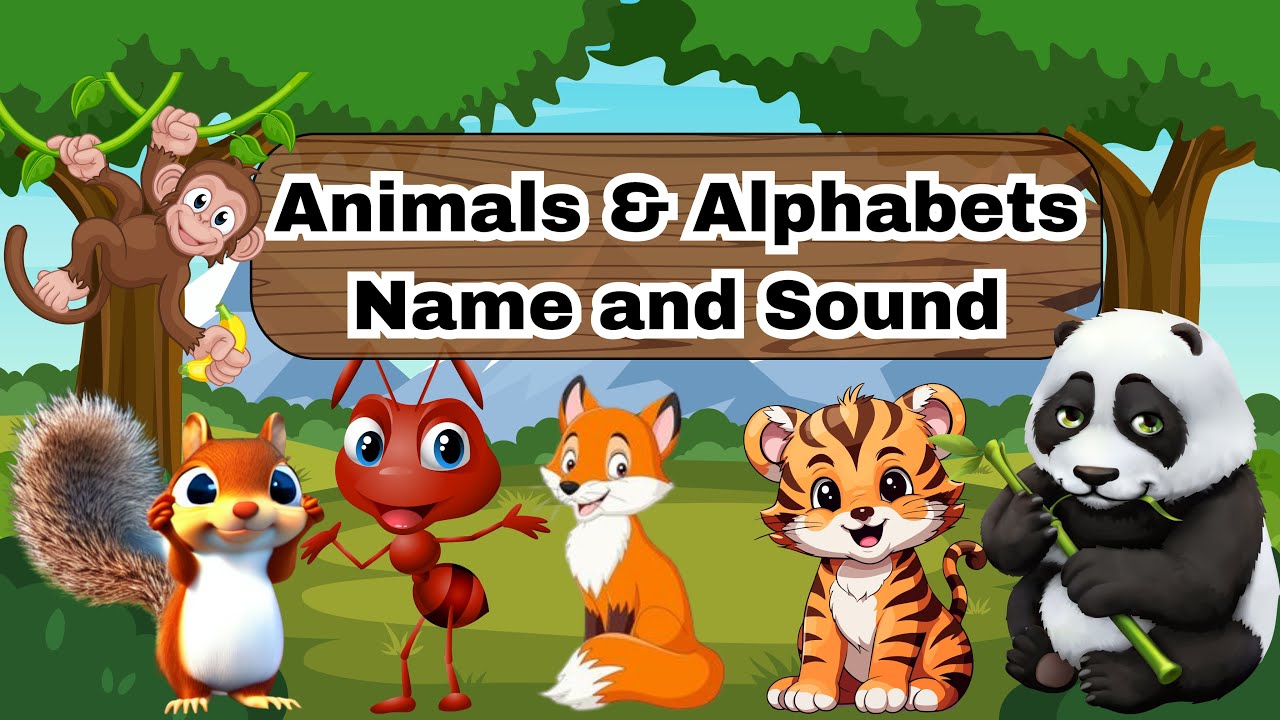 Learn ABC & Phonics Song with A for Apple to Z for Zebra 🍎🦓 - YouTube