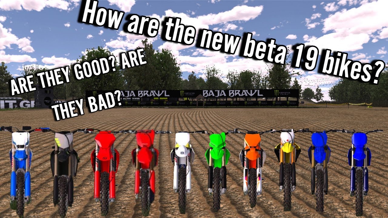 How are the new Beta 19 bikes in MX Bikes? - YouTube