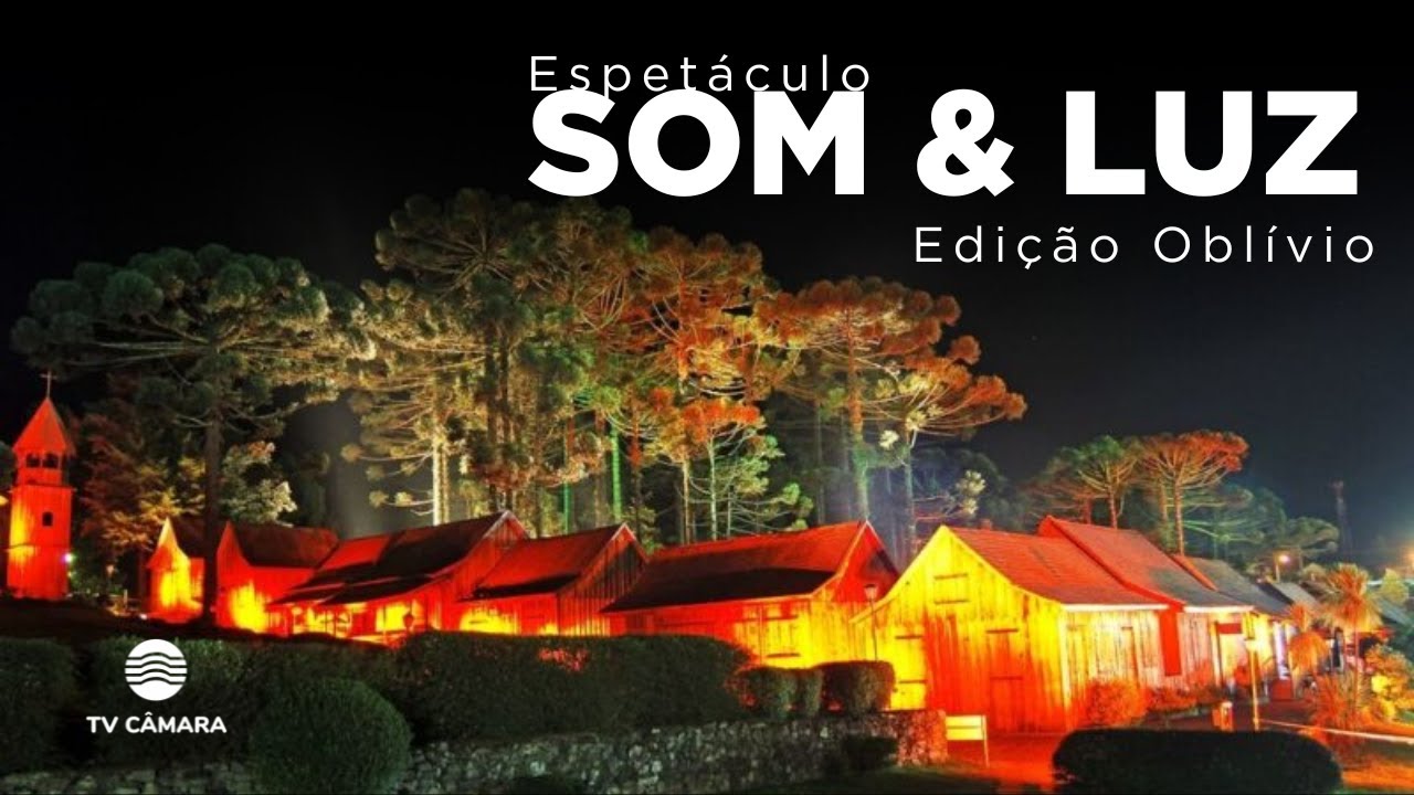 Espetáculo Som e Luz - YouTube