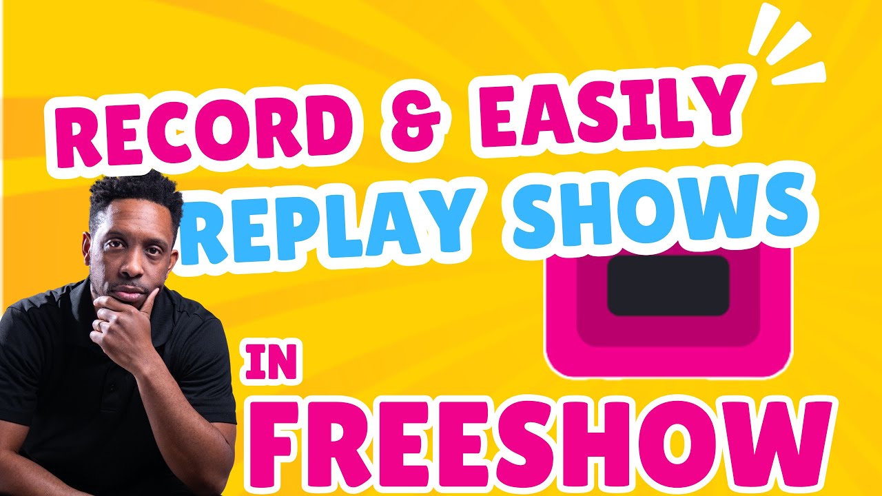 Pre Record Shows for Easy Playback #freeshowtutorial - YouTube