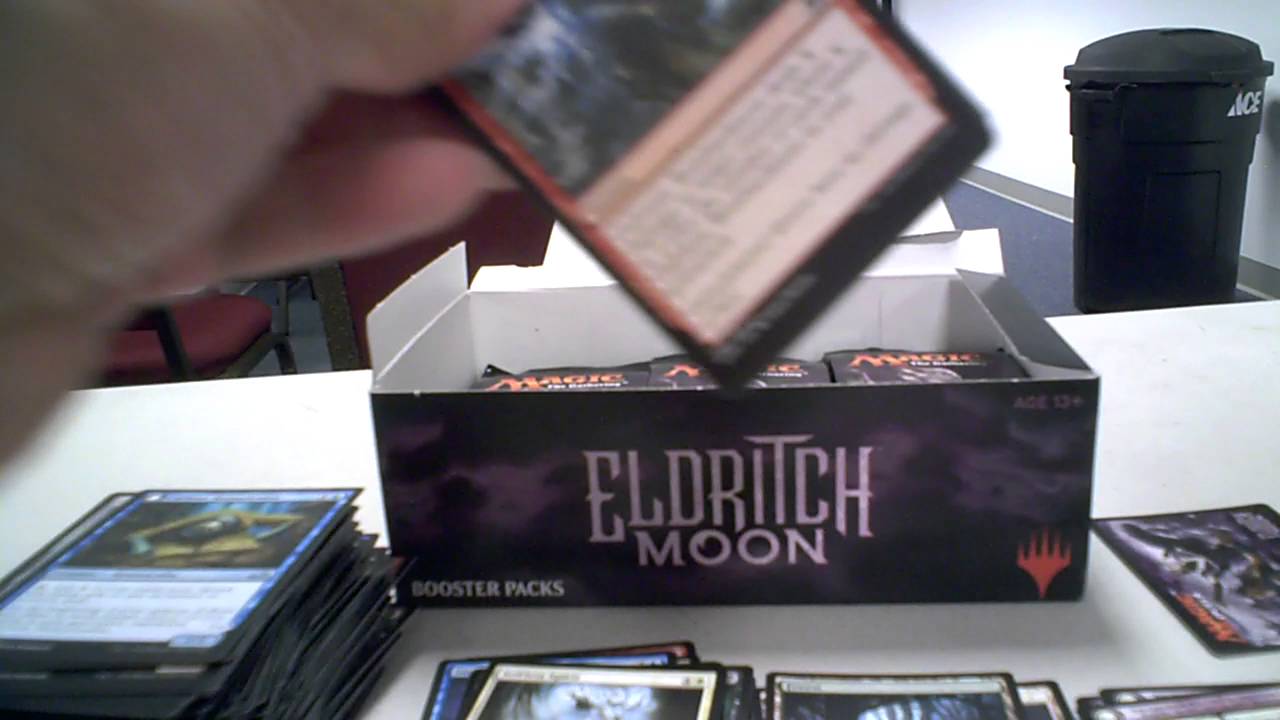 Eldritch Moon booster box opening - YouTube
