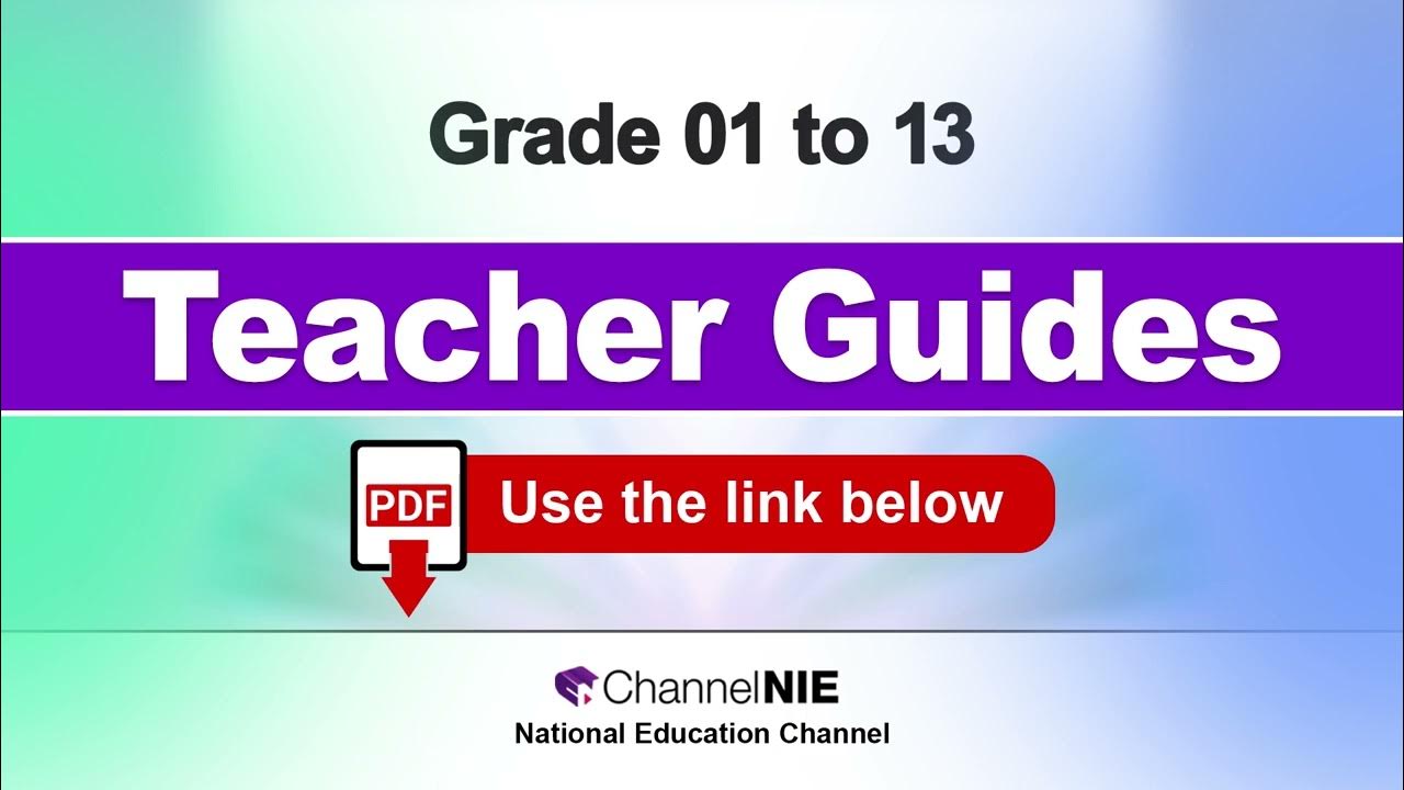 Grade 01 to 13 Teacher Guides - YouTube