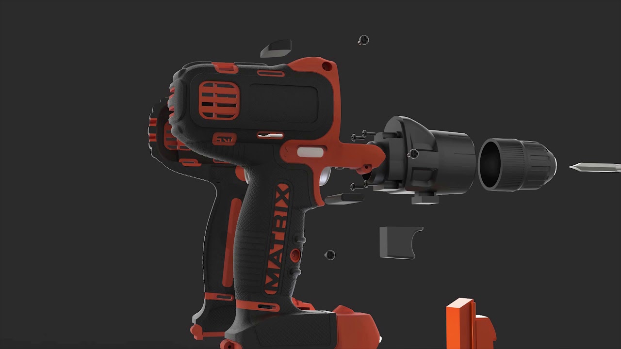 Black+Decker Drill Exploded - YouTube