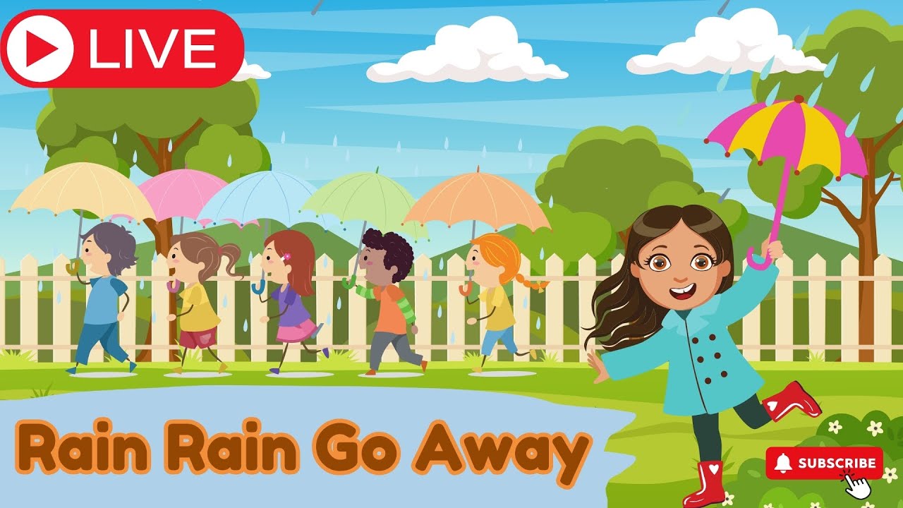 🔴LIVE Baby Shark | Rain Rain Go Away | ABC Song | Color song + more ...