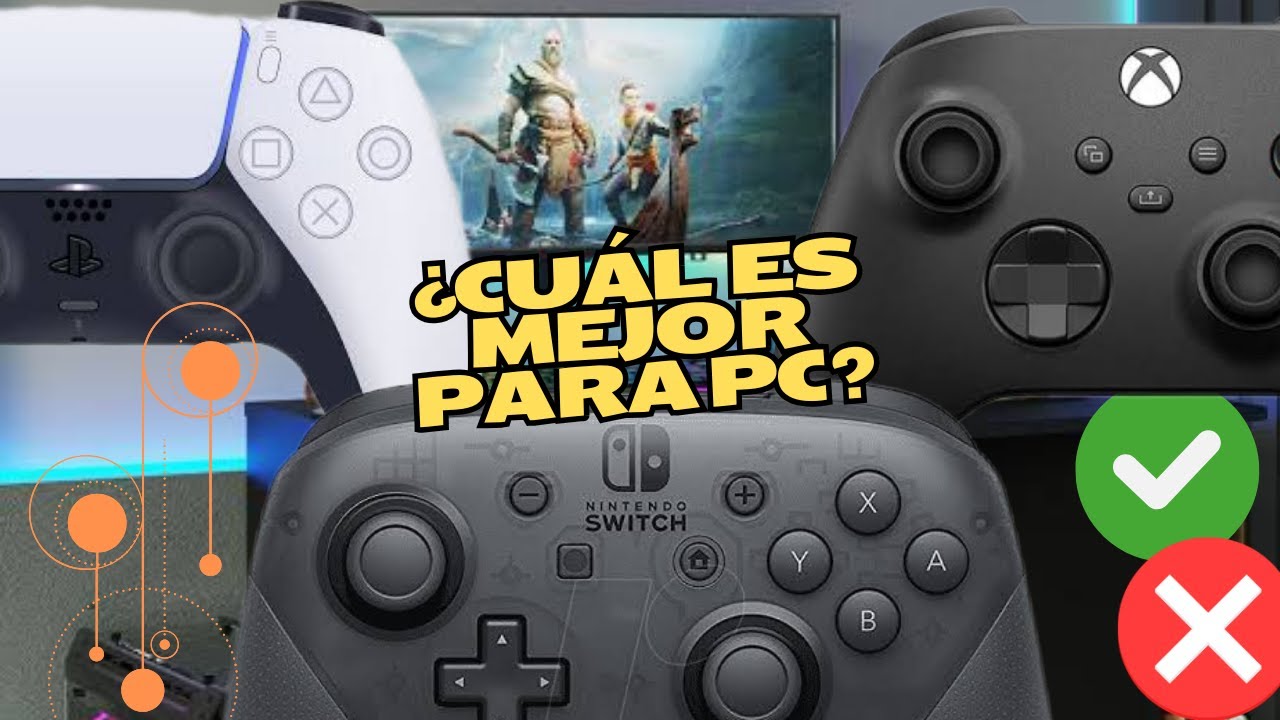 El mejor mando para jugar en PC🔥¿Pro controller, DualSense o control ...