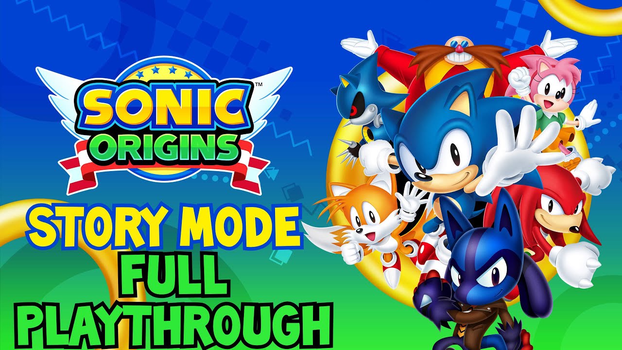 Sonic Origins - Story Mode Full Playthrough - YouTube