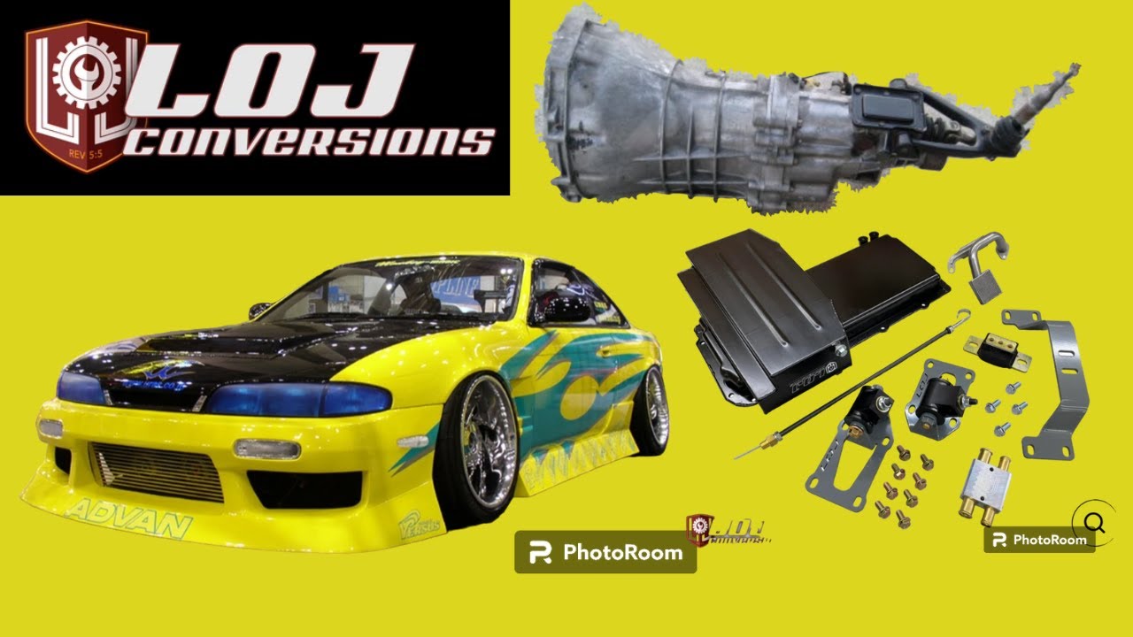 240SX V8 Swap: Installing a 300ZX Transmission with LOJ Conversion Kit ...