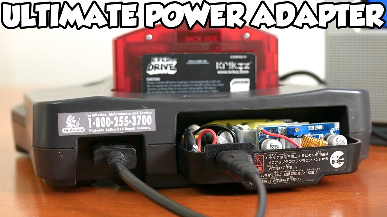 Building The Ultimate Nintendo 64 Power Adapter YouTube Building The Ultimate Nintendo 64 Power Adapter YouTube