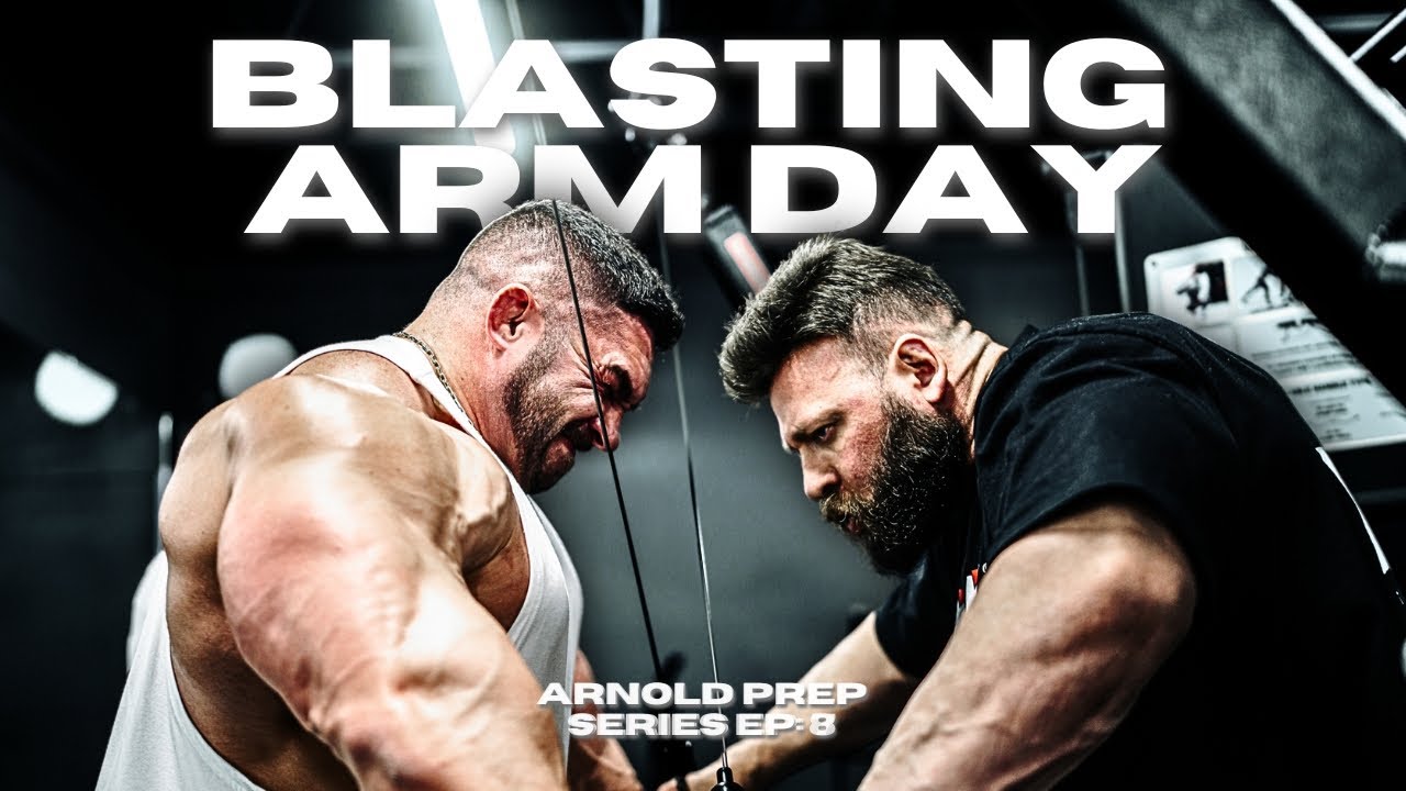 Biceps Triceps Calves | 7 weeks out | Arnold Classic - YouTube