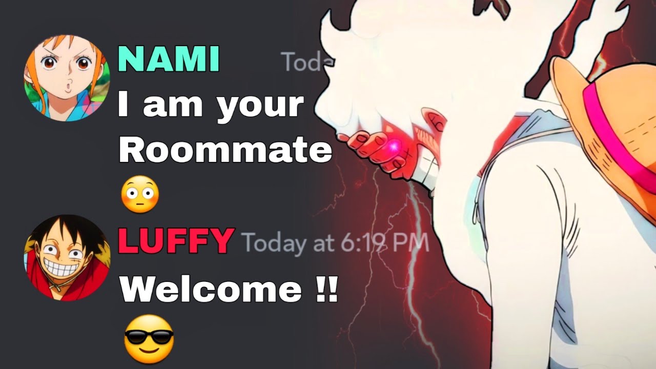 Luffy and Others Choose their Roommates | One Piece discord server ...