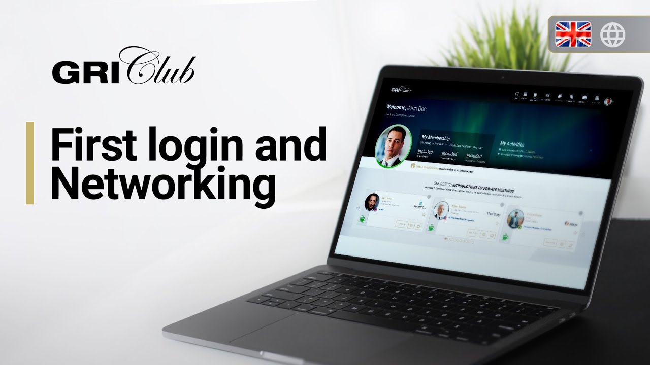 GRI Club platform | First login and networking | EN 🌐 - YouTube