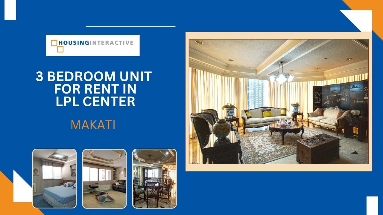 Spacious 3BR Unit in LPL Center for sale! - YouTube