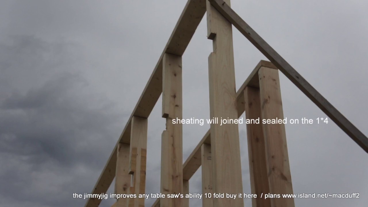 Passive House Construction/ Double Wall build and the window wells ...