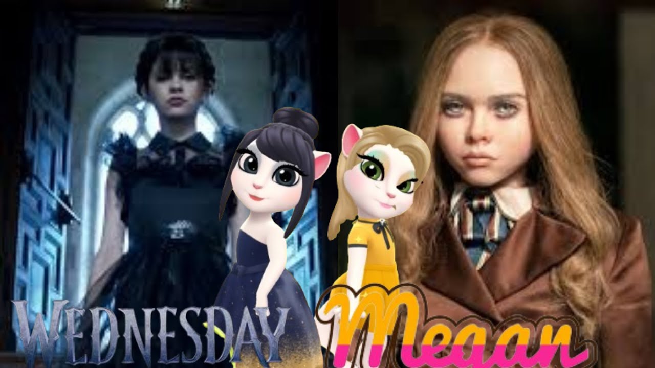 Who Will Prevail Angela Vs Wednesday Addams Vs Megan Vs Wednesday my ...