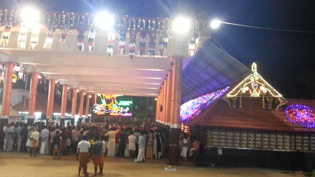 Pisharikavu amma temple ulsavam 2016 2nd day vinod marar thayambaka ...