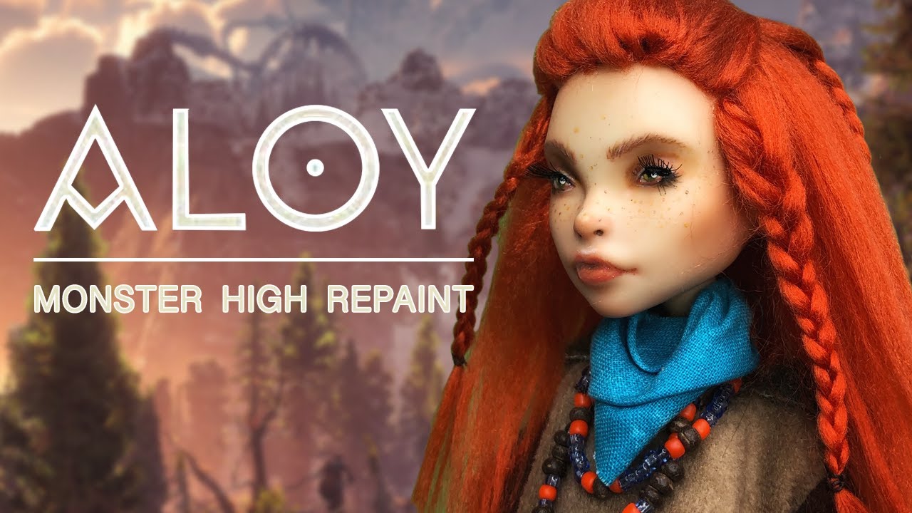 “HORIZON ZERO DAWN” ALOY - MONSTER HIGH REPAINT: OOAK Custom Doll by ...