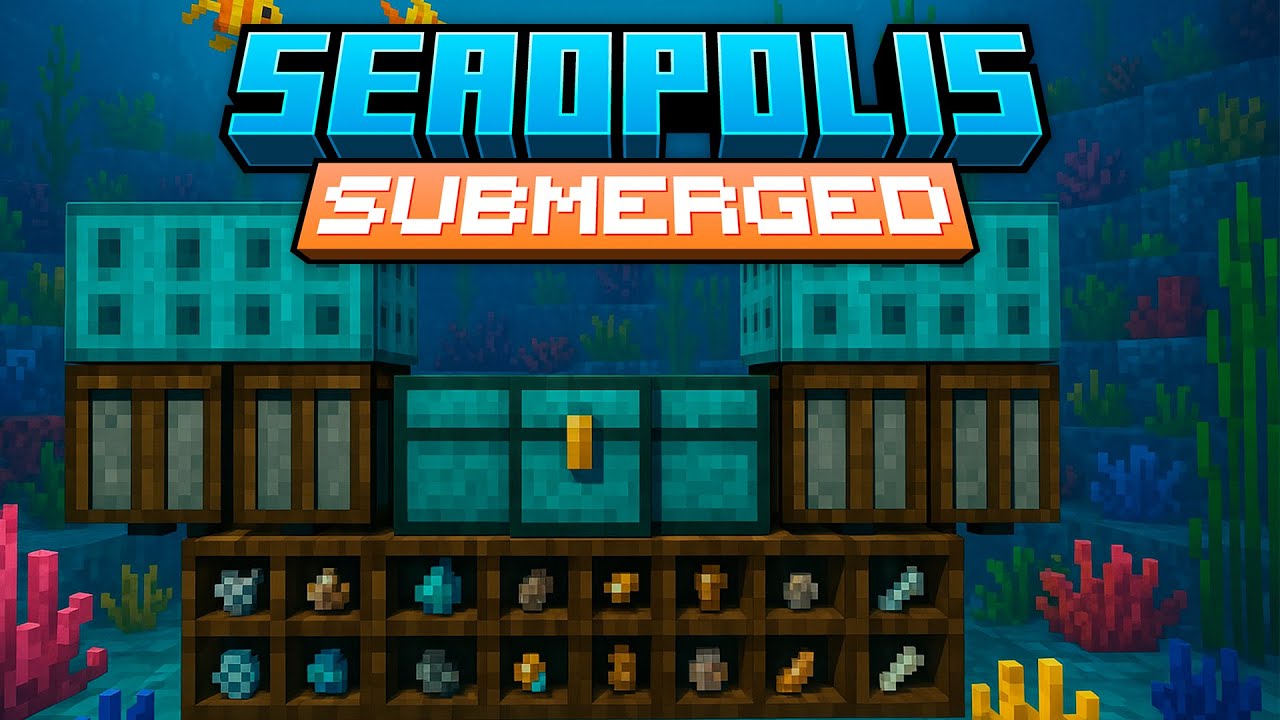 SEAOPOLIS SUBMERGED- NOSSA PRIMEIRA GERAÇÃO DE MINERIOS!!! EP02 - YouTube