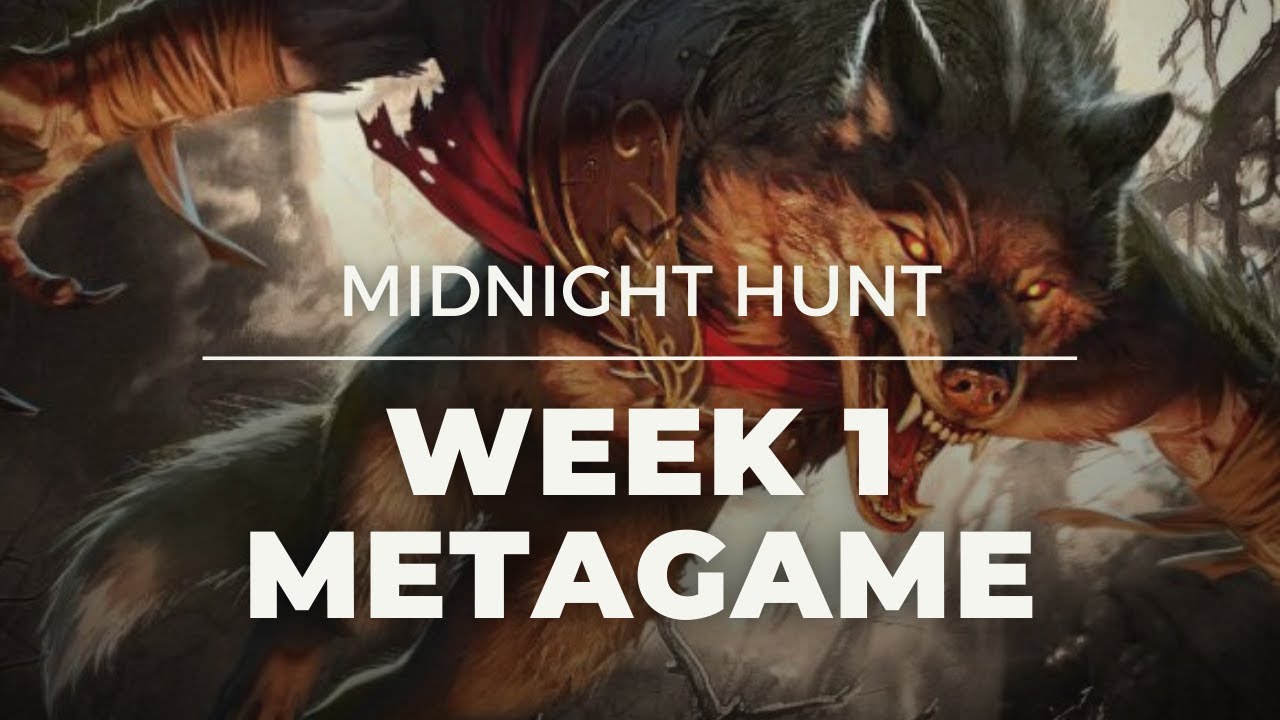 Midnight Hunt Standard Guide - Week 1 New Decks | Magic Arena - YouTube